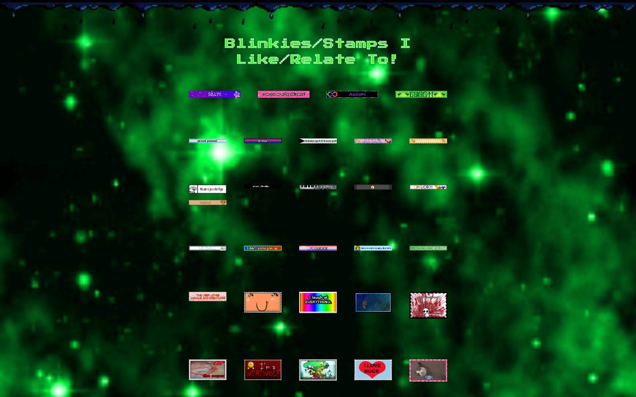 Blinkies/Stamps I Like/Relate To!